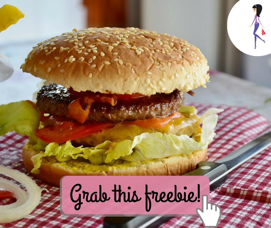 Free Burger Patty Form -CatchyFreebies